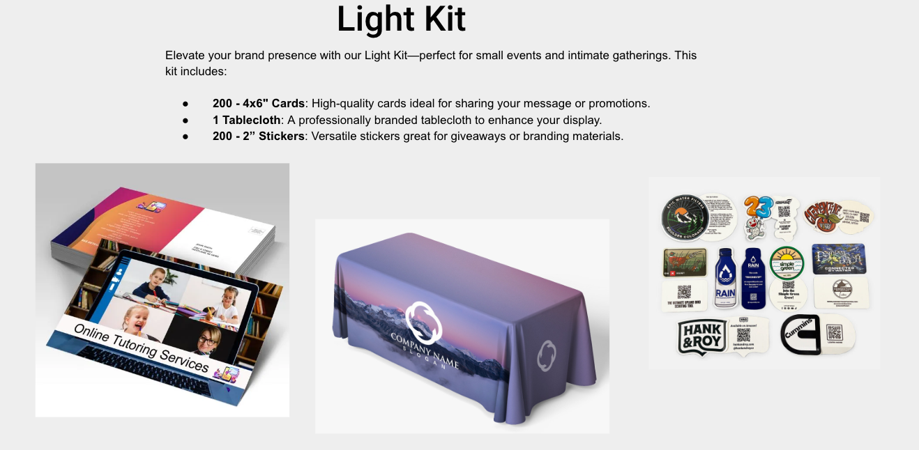 Seller Kit – Whatnot